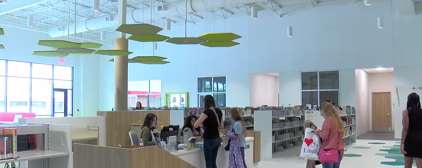 Biblioteca Central de Bossier Abre sus Puertas