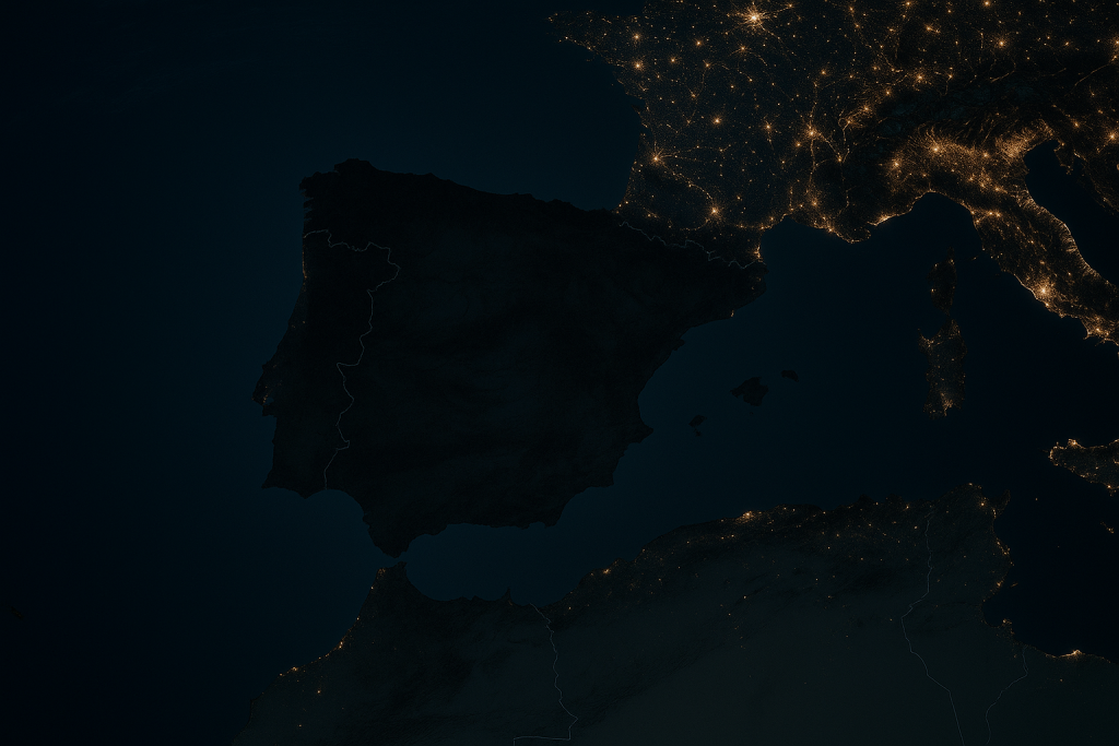 APAGÓN HISTÓRICO EN LA PENÍNSULA IBÉRICA